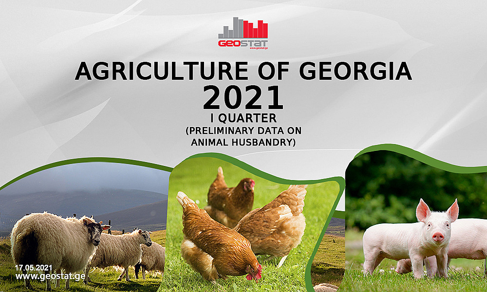 AGRICULTURE OF GEORGIA I QUARTER, 2021 (PRELIMINARY DATA ON ANIMAL ...