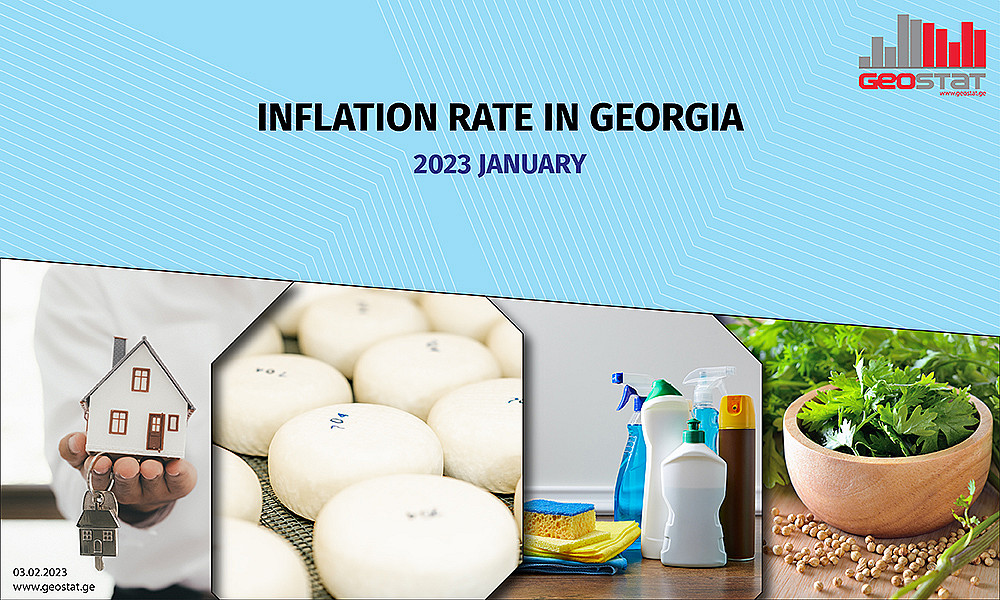 Inflation Rate in Georgia, January 2023