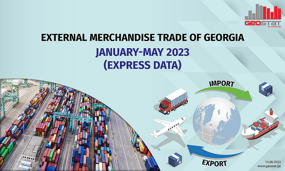 External Merchandise Trade of Georgia in January-May 2023