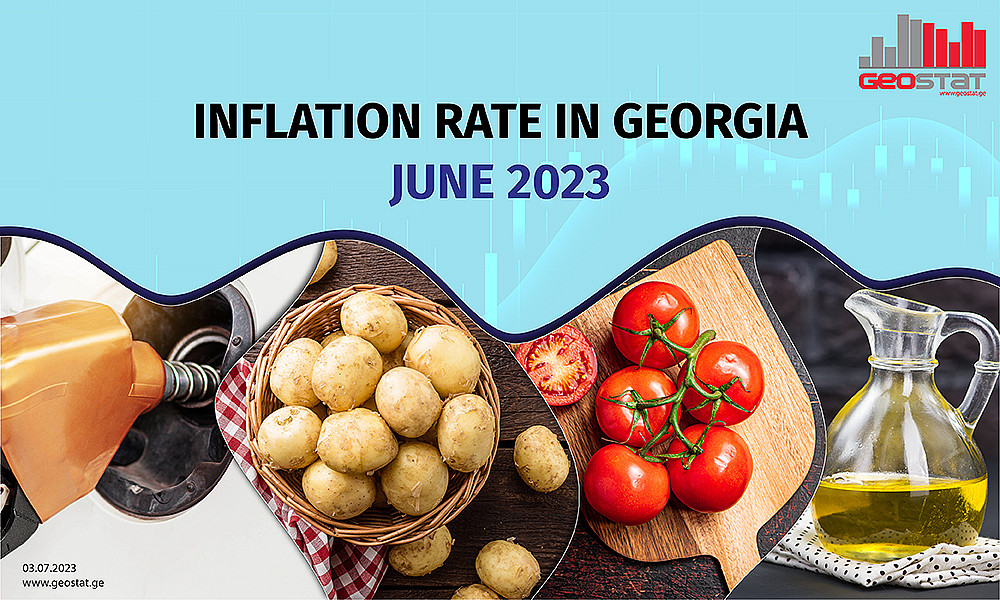 Inflation Rate in Georgia, June 2023